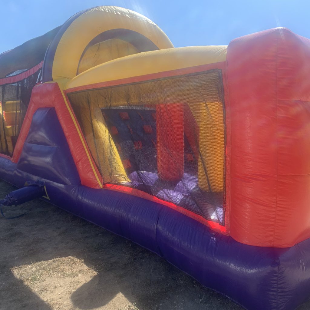 40FT Monster Obstacle Course - Bounce House Rentals & Water Slides