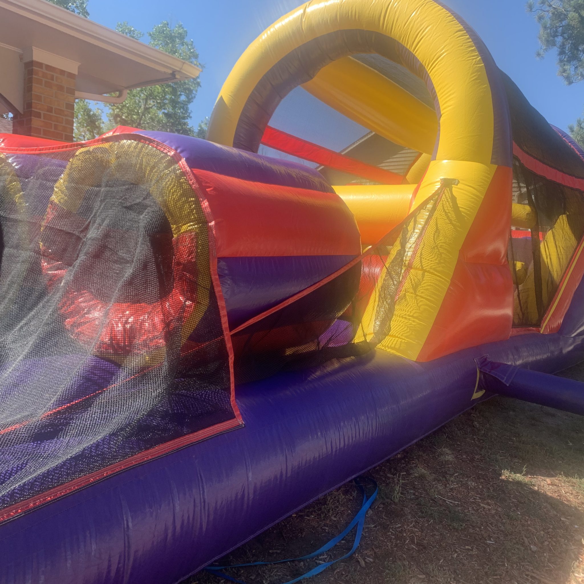 40FT Monster Obstacle Course - Bounce House Rentals & Water Slides